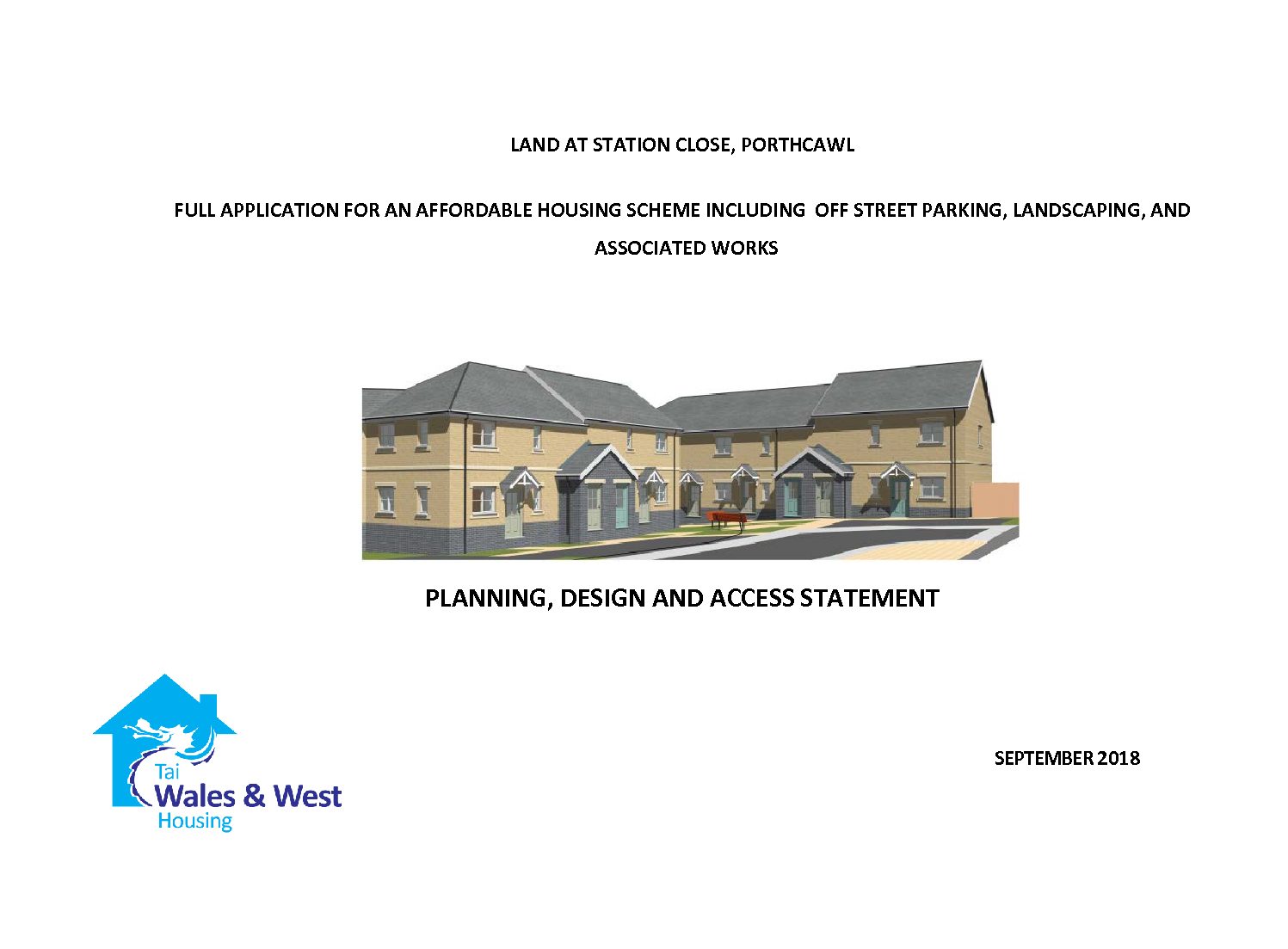 Design and Access Statement - Station Close - Wales & West Housing ...