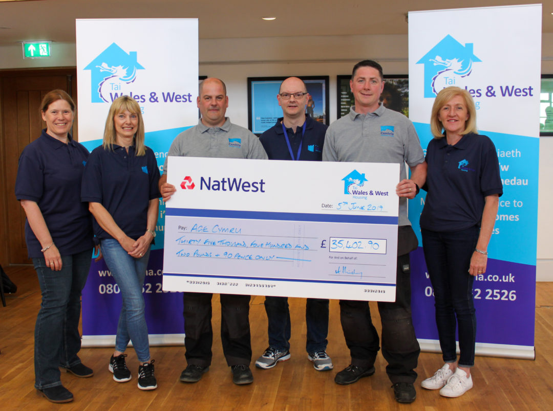 Wales & West Housing donates more than £35,000 to help older people in ...
